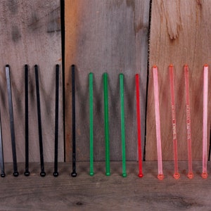 Lot 18 Pieces Plastic Swizzle Sticks Drink Stirrers Drink Sitters ...