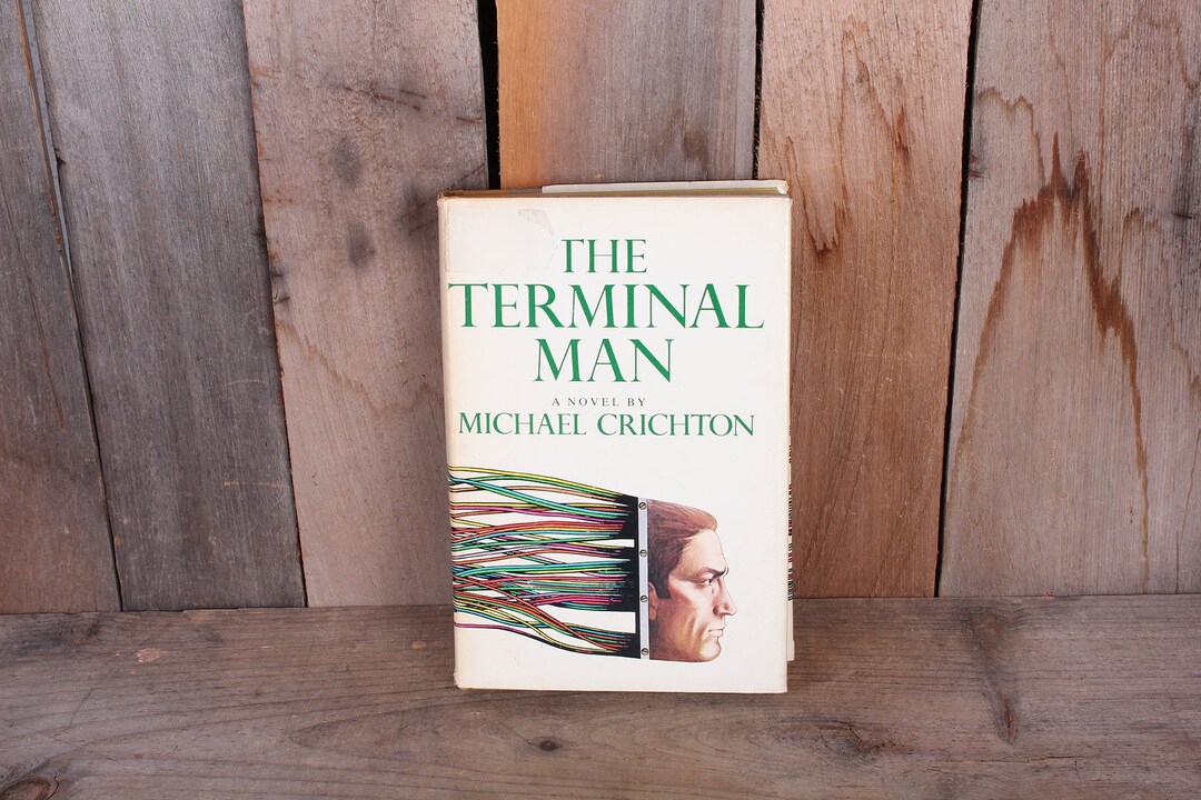 1972 Terminal Man by Robin Cook Vintage Medical Suspense Classic Major ...