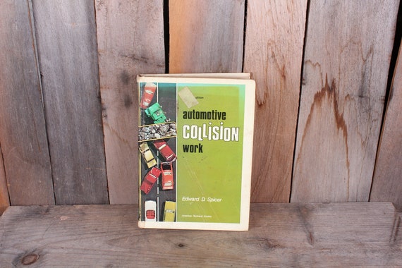 1972 Automotive Collision Work Auto Car Repair Book | Etsy