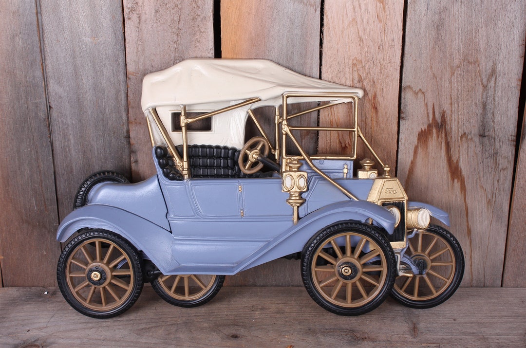 1970s Era Ford Model T Plastic 3D Wall Hanging Detailed Baby Blue Car ...