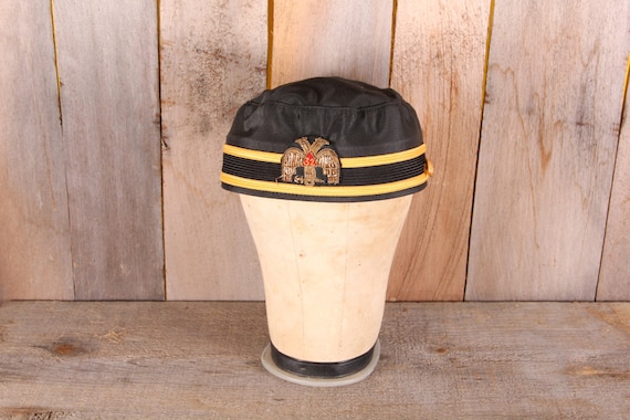 Clean 1950s era Scottish Rite Long Beach Ritual Cap S… - Gem