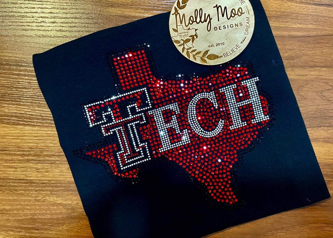 Tech Rhinestone Tee - Etsy