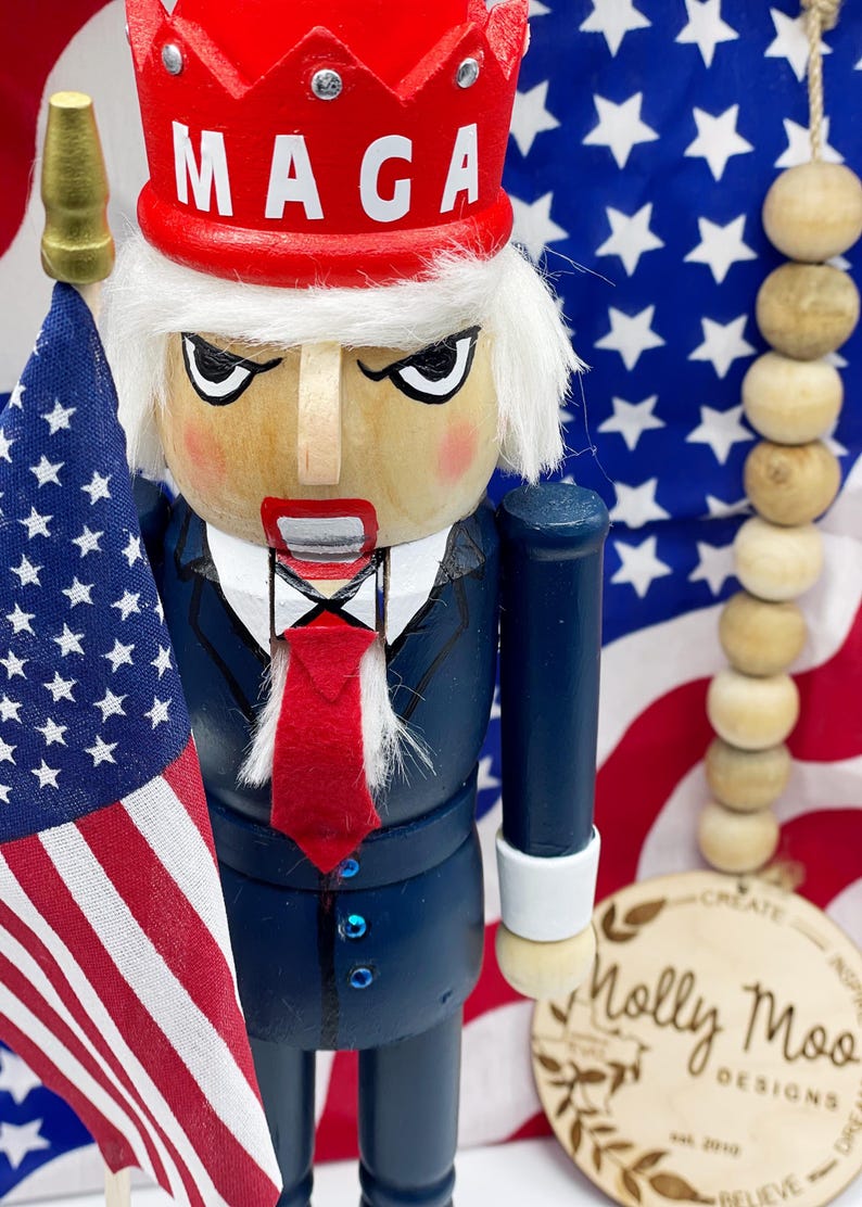 Trump MAGA Custom Nutcracker - Etsy