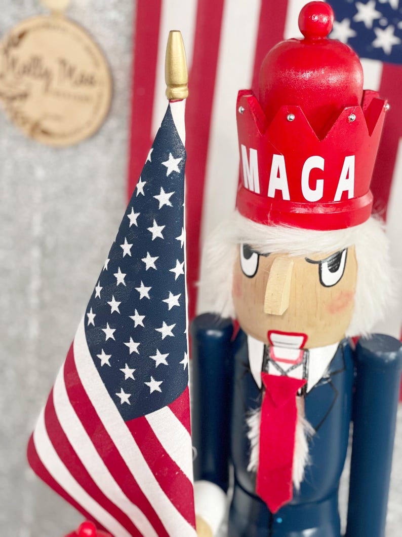 Trump MAGA Custom Nutcracker - Etsy