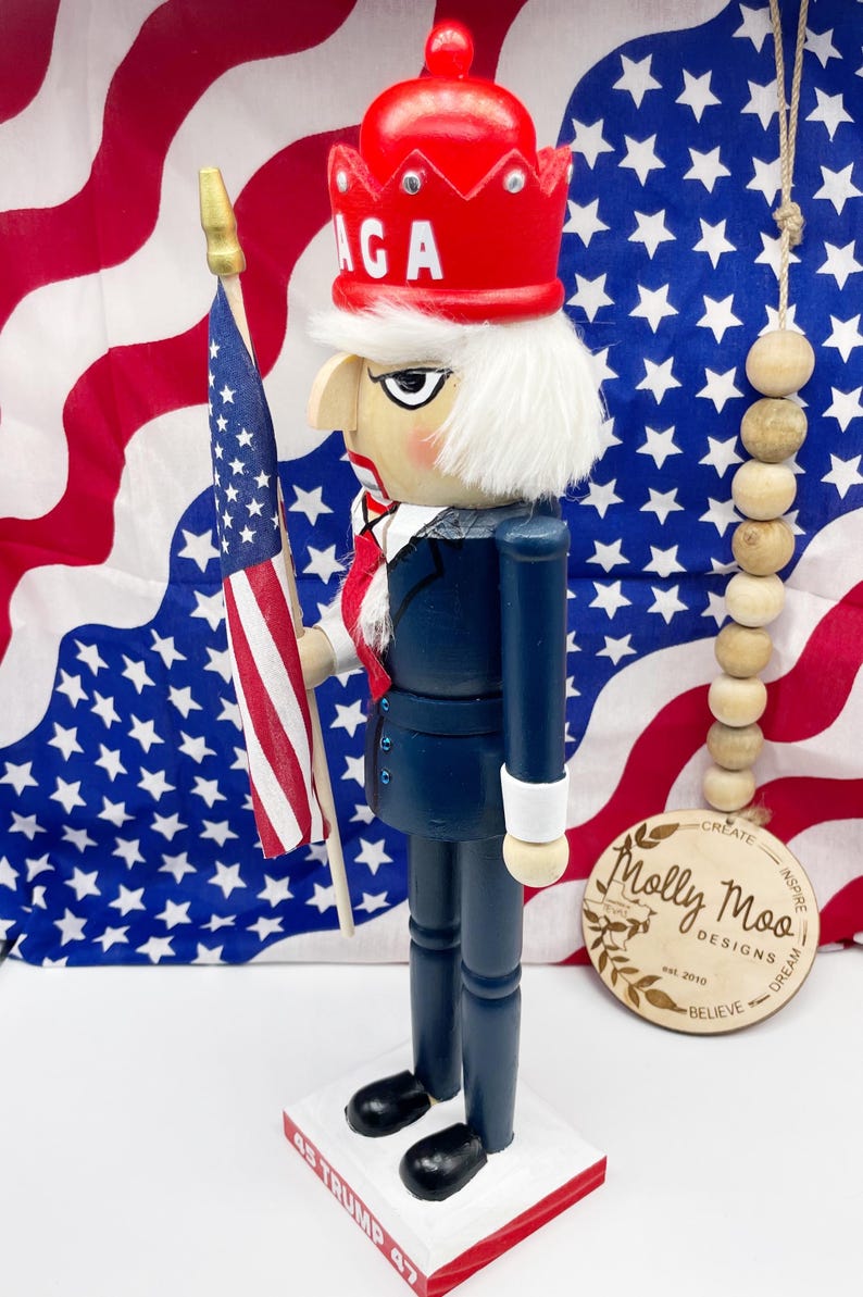 Trump MAGA Custom Nutcracker - Etsy
