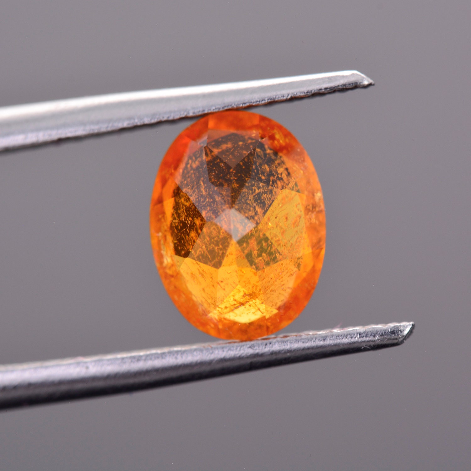 SALE Rare Bright Orange Clinohumite Gemstone From Tajikistan 1 66 Cts SALE Rare Bright Orange Clinohumite Gemstone From Tajikistan 1 66 Cts