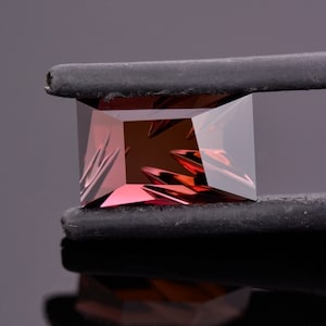Pretty Maroon Tourmaline Gemstone From Nigeria, 3.23 Cts., 11x7 Mm ...
