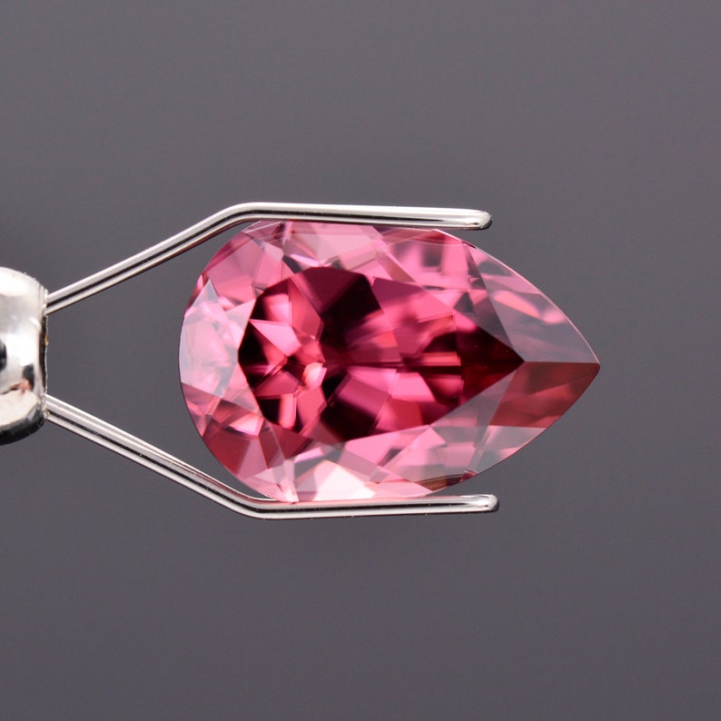 Stunning Rose Pink Zircon Gemstone From Tanzania 3.84 Cts. - Etsy