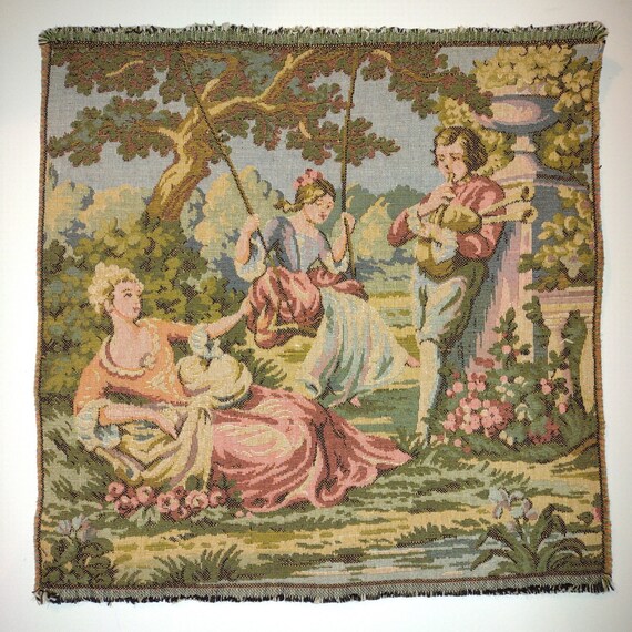 Vintage Medieval French Tapestry - Etsy
