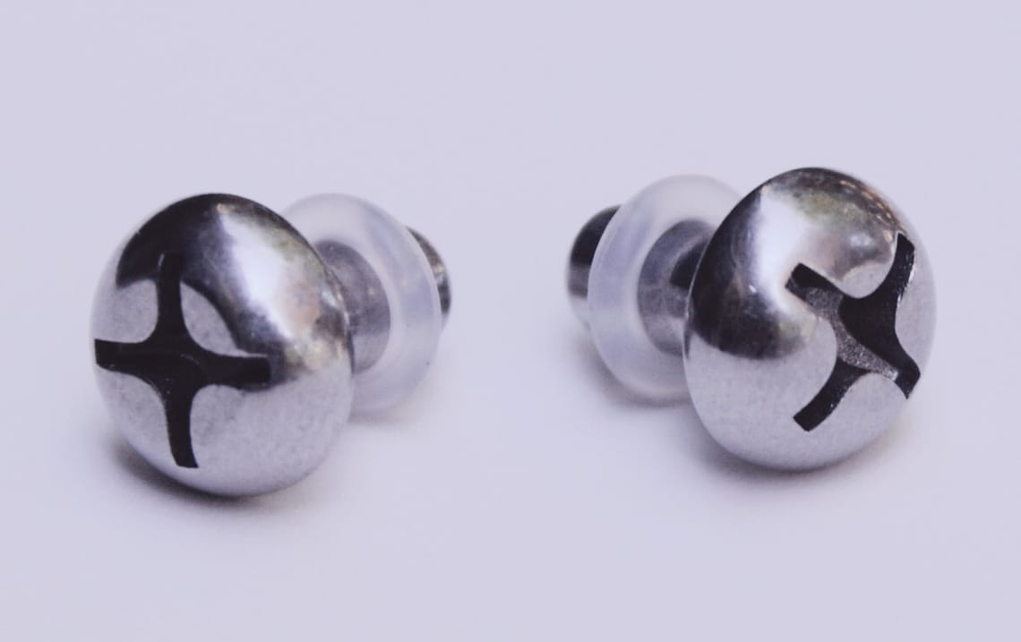 6g Screw Plugs body jewelry for stretched ears | Etsy