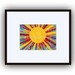 Sun Collage Art Print, Giclee 5 X 7, Uplifting Gift, Sun Wall Art ...