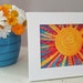 Sun Collage Art Print, Giclee 5 X 7, Uplifting Gift, Sun Wall Art ...