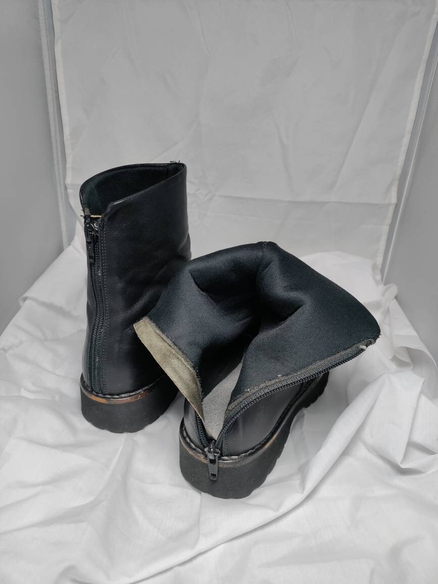 Israeli Handmade Leather Boots for Girls/women Size 3US Women - Etsy