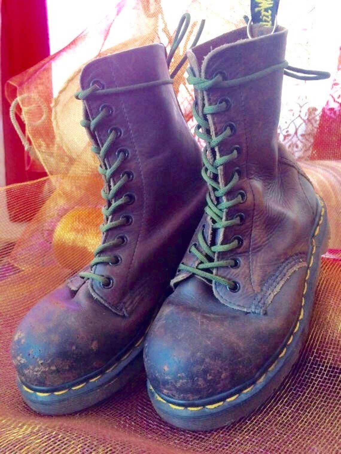 Vintage (made in England) Doc Marten Boots, Size 4US Men 5US Women ...