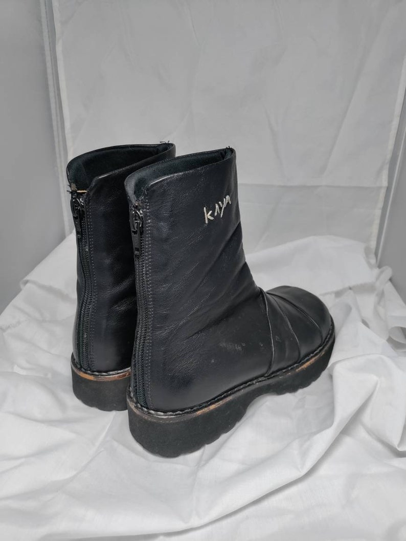 Israeli Handmade Leather Boots for Girls/women Size 3US Women - Etsy