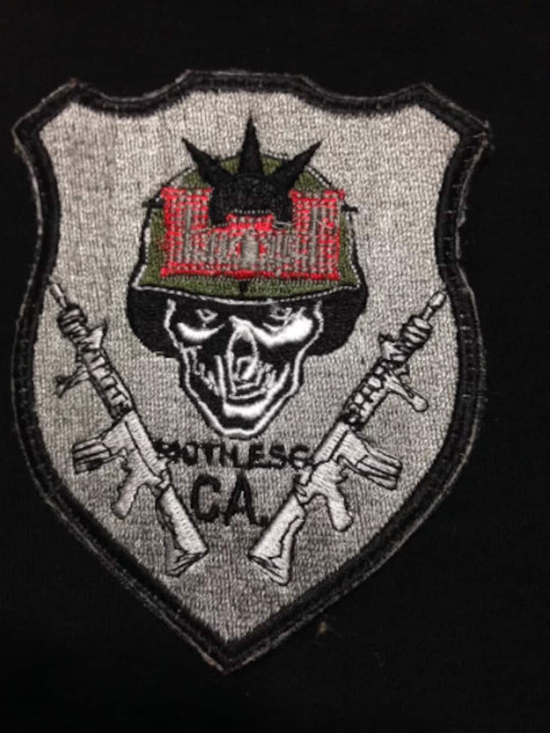 ARMY Combat Engineer Patch With Self-fastening Tape Backing - Etsy