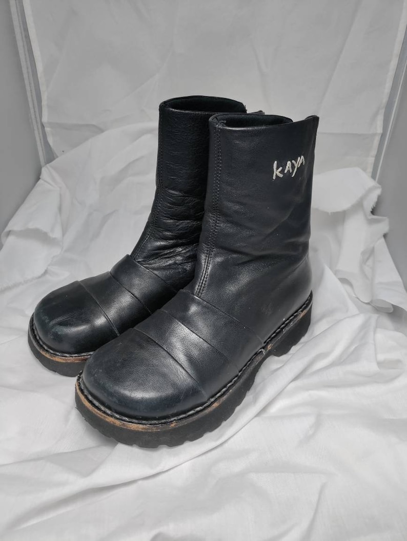 Israeli Handmade Leather Boots for Girls/women Size 3US Women - Etsy