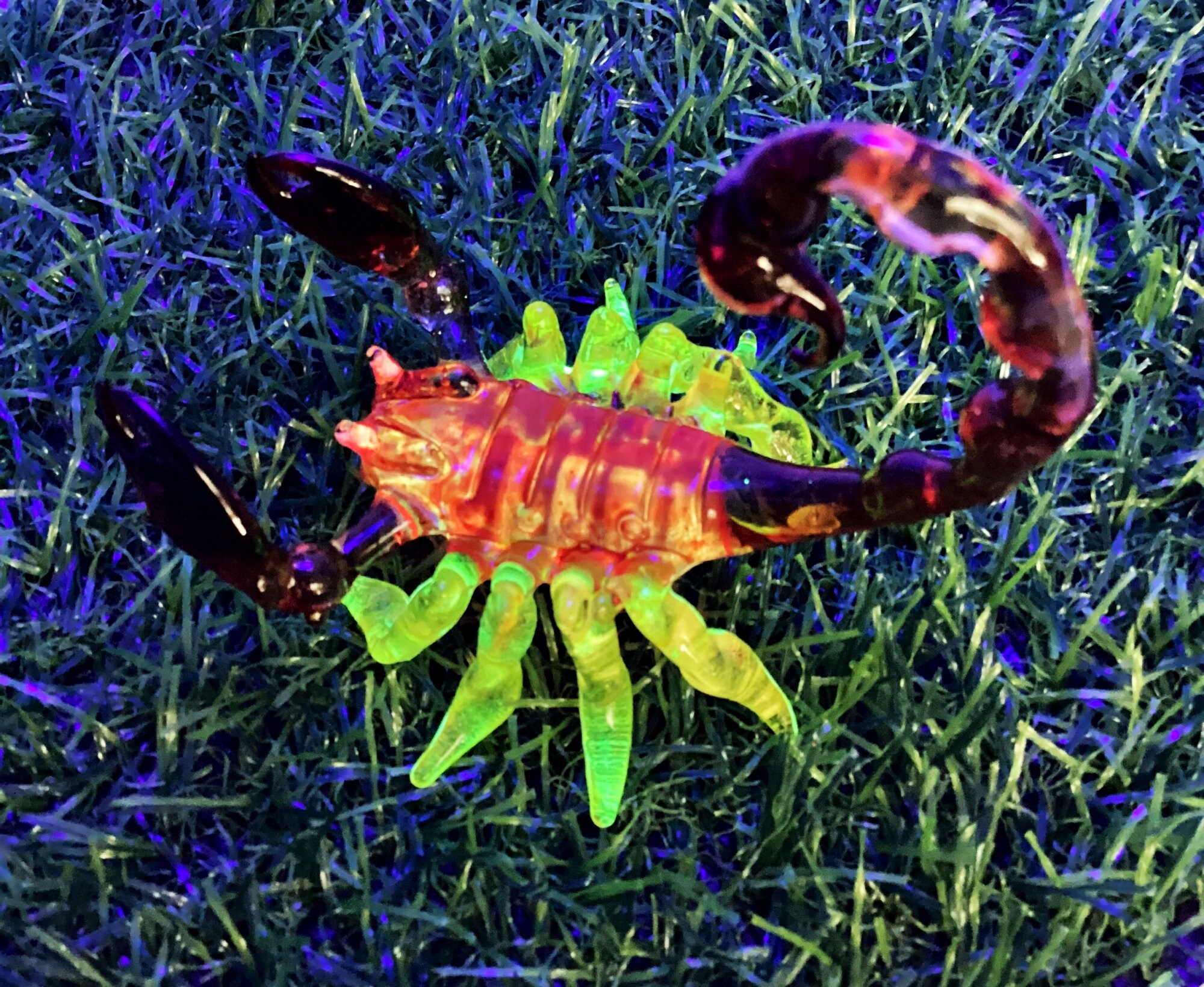 Brown Glow in the Dark Magic Scorpion Figurine Animals Farmhouse ...