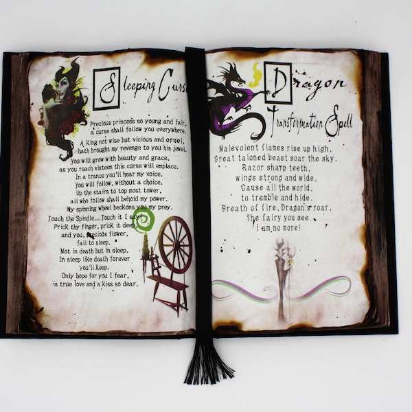 Halloween Spell Book - Etsy