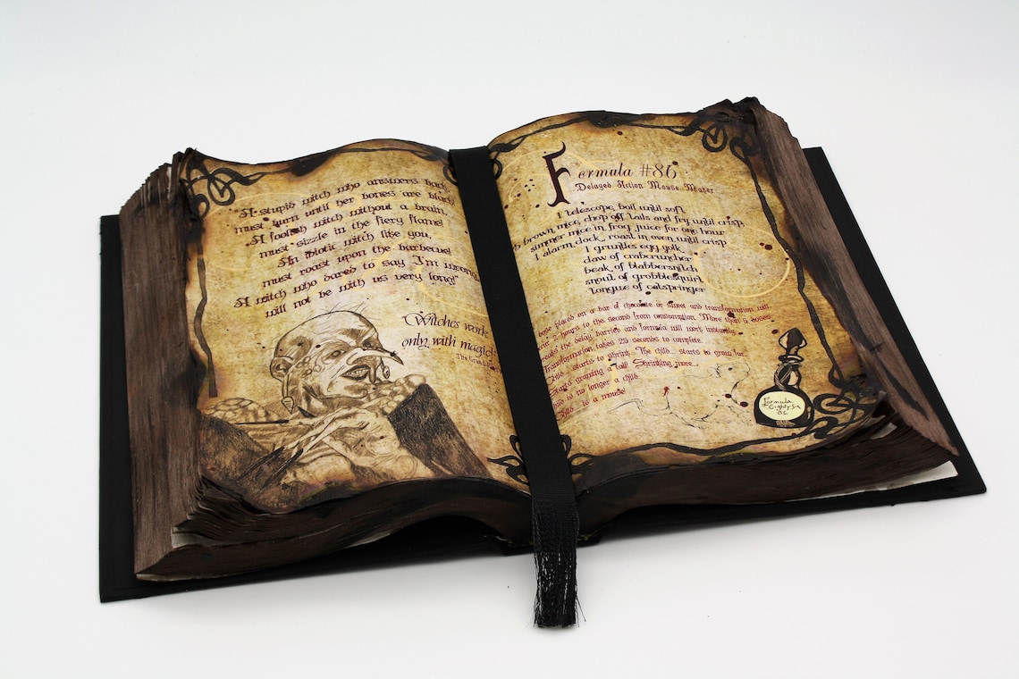 The Grand High Witch Formula 86 Delayed Action Mouse-maker | Etsy