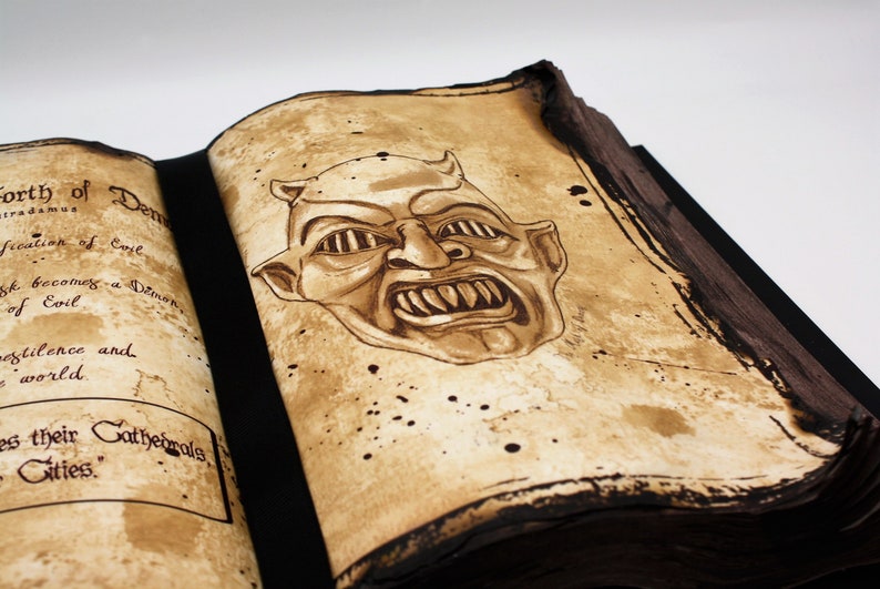 Demons Book Decor - Etsy