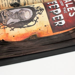 Crypt Keeper Spooky Halloween Book Decor - Etsy