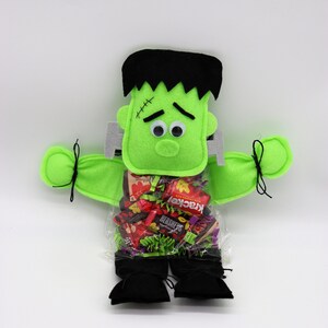 Frankenstein Monster Candy Treat Bags (set of 3) - Etsy