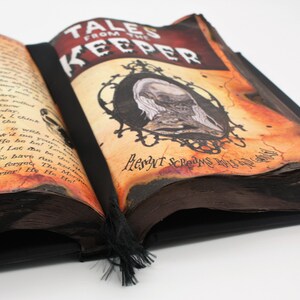 Crypt Keeper Spooky Halloween Book Decor - Etsy