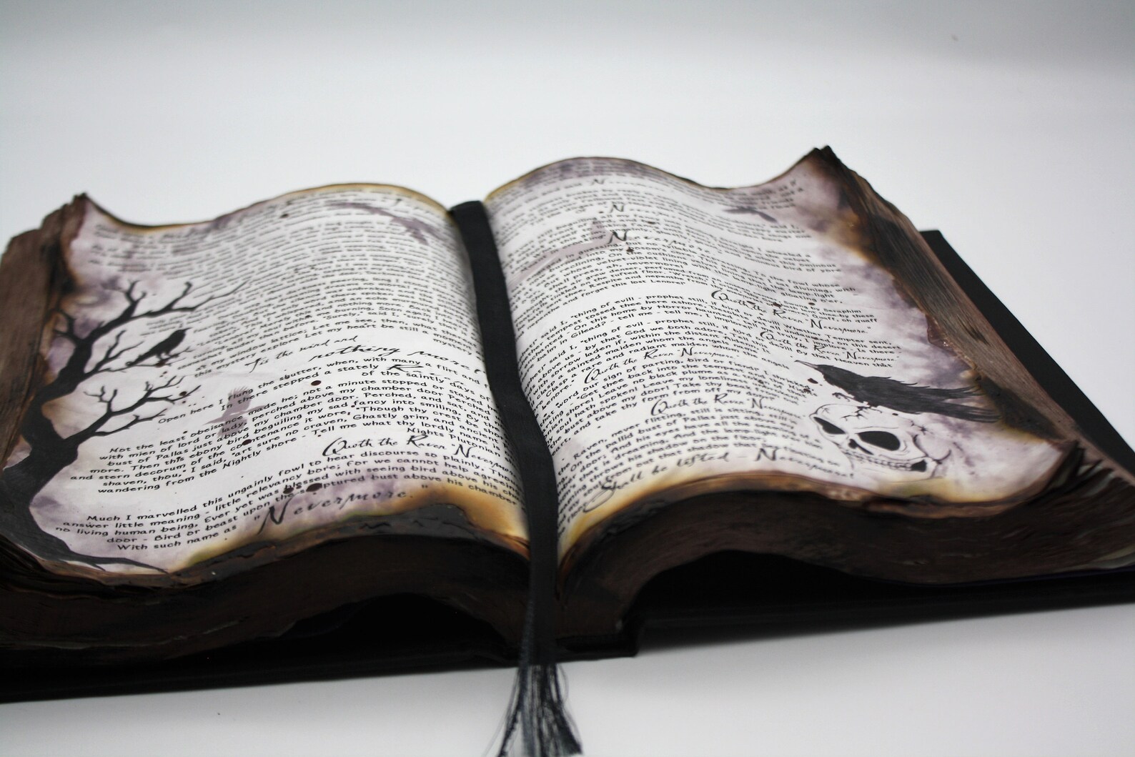 Nevermore Book Inspired by Edgar Allan Poe the Raven - Etsy
