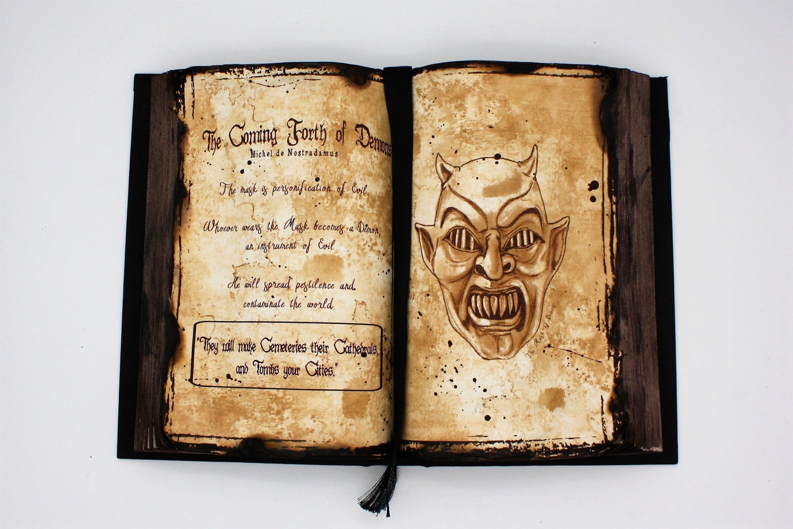 Demons Book Decor - Etsy