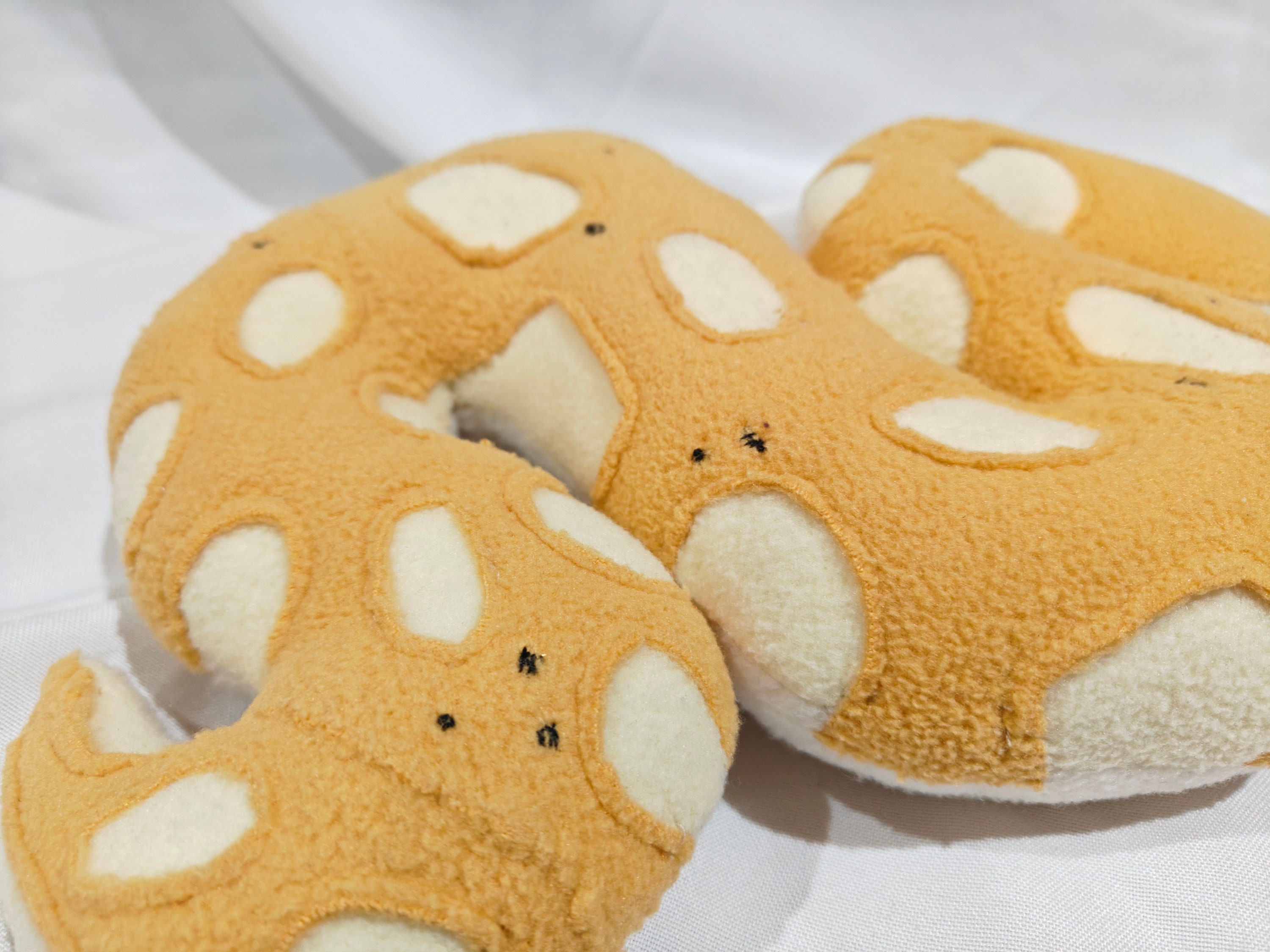 Snuggly Ball Python Plush Banana Morph - Etsy