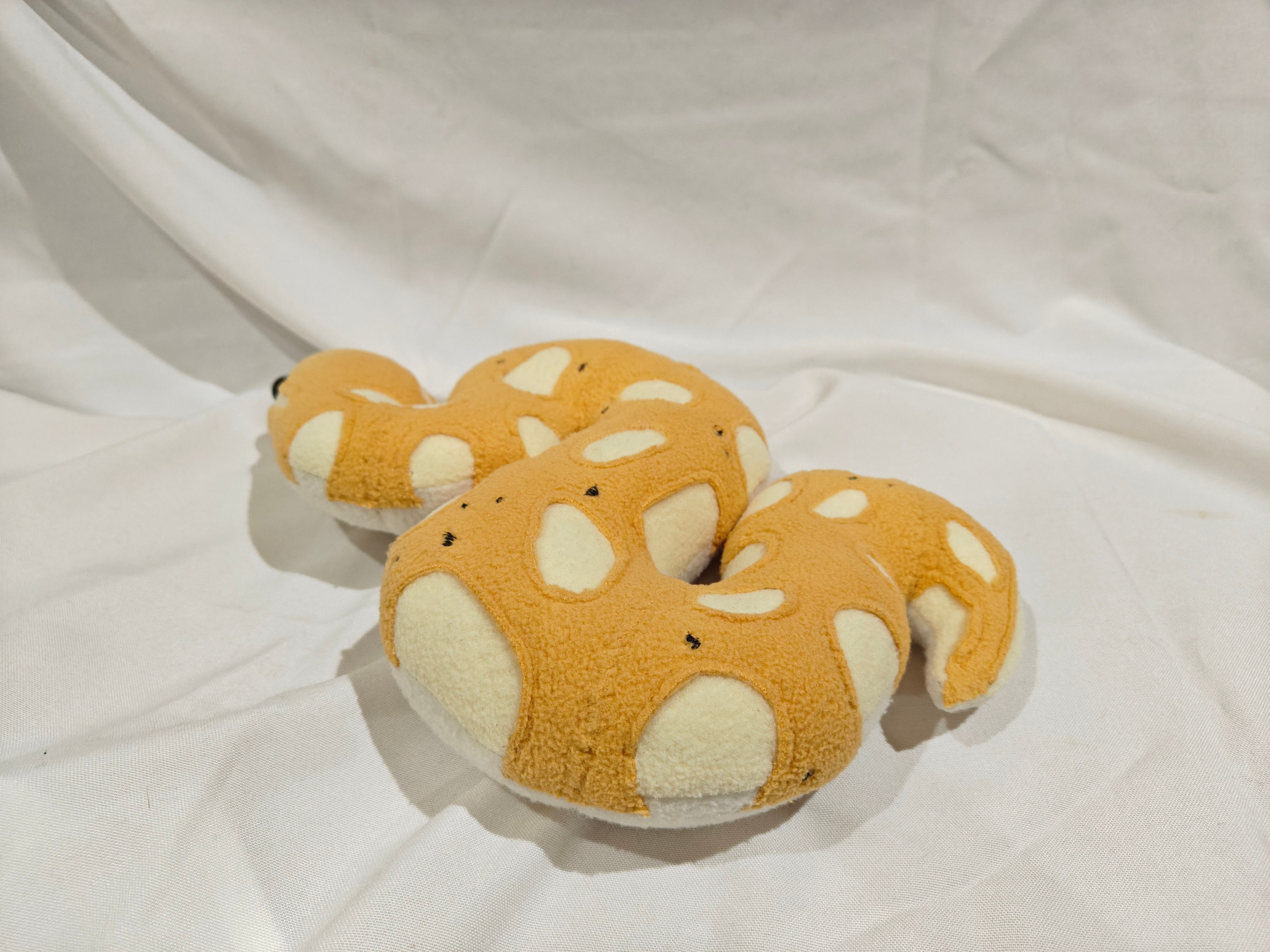 Snuggly Ball Python Plush Banana Morph - Etsy