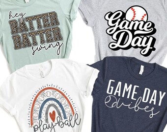 Baseball Screen Print Transfers - Etsy