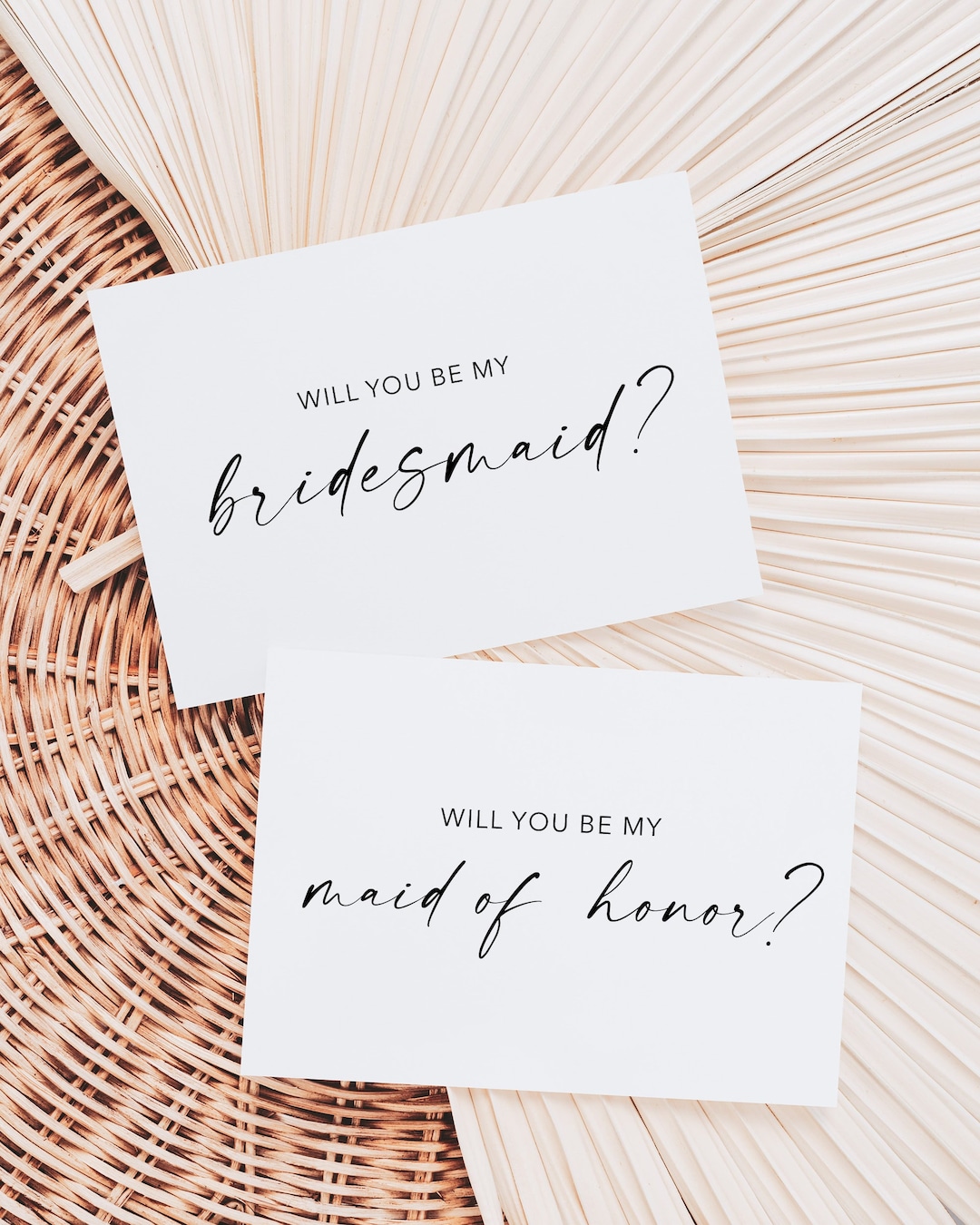 Will You Be My Bridesmaid Card Bridesmaid Proposal - Etsy