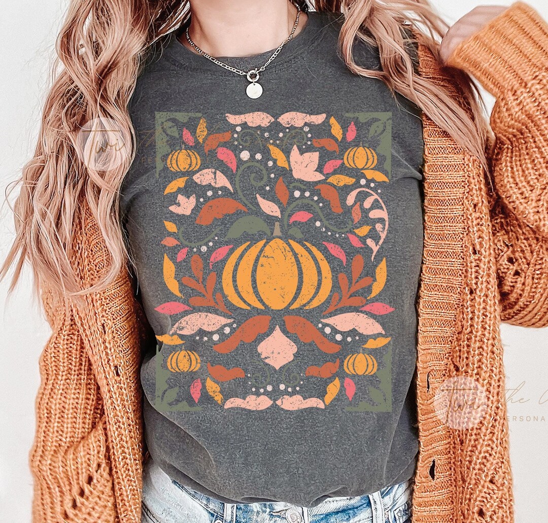 Ready to Press Fall Screen Print Transfer, Heat Transfer for T-shirts ...