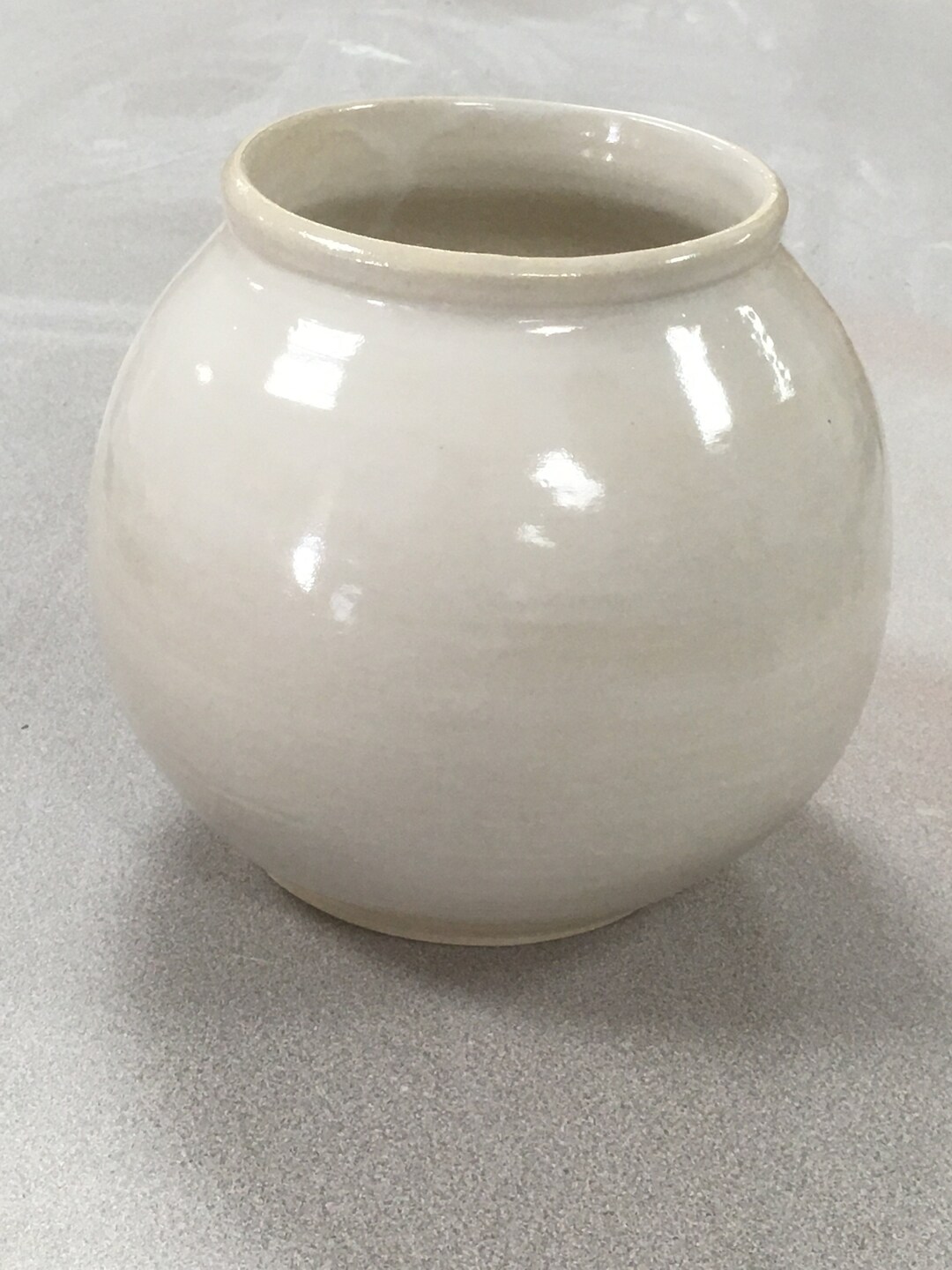 Asian Inspired Spherical Pot - Medium Size - Spot77wh0ge - Etsy