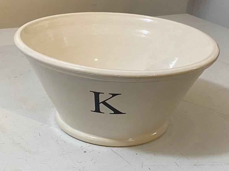 Replica Stoneware K Bowls Large 10-12" - Made to Order - Etsy