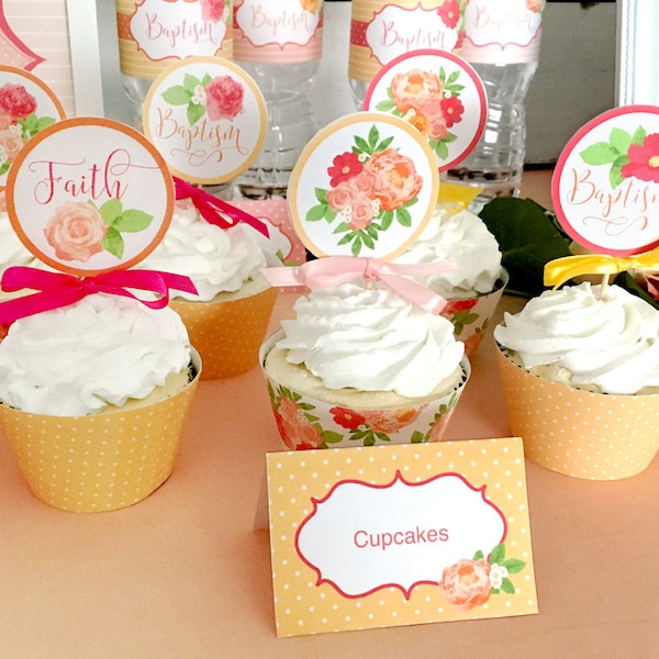 Catholic Cupcake Toppers - Etsy