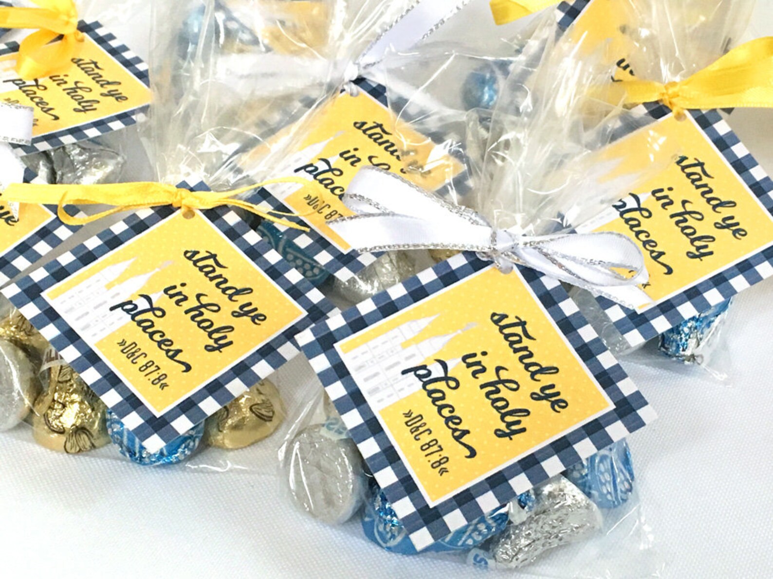 Stand Ye in Holy Places Favor Tag Printable: Instant Download for ...