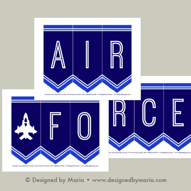 Air Force Party Decorations - Etsy