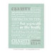 Printable Subway Art: Charity Scripture 8x10 - Instant Download - Etsy