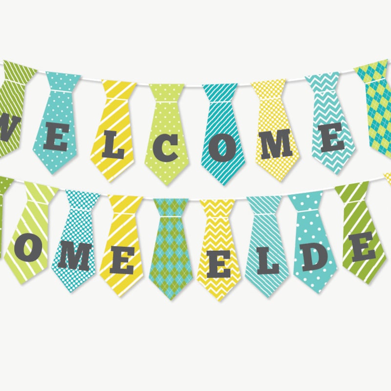 Turquoise Banner - Etsy