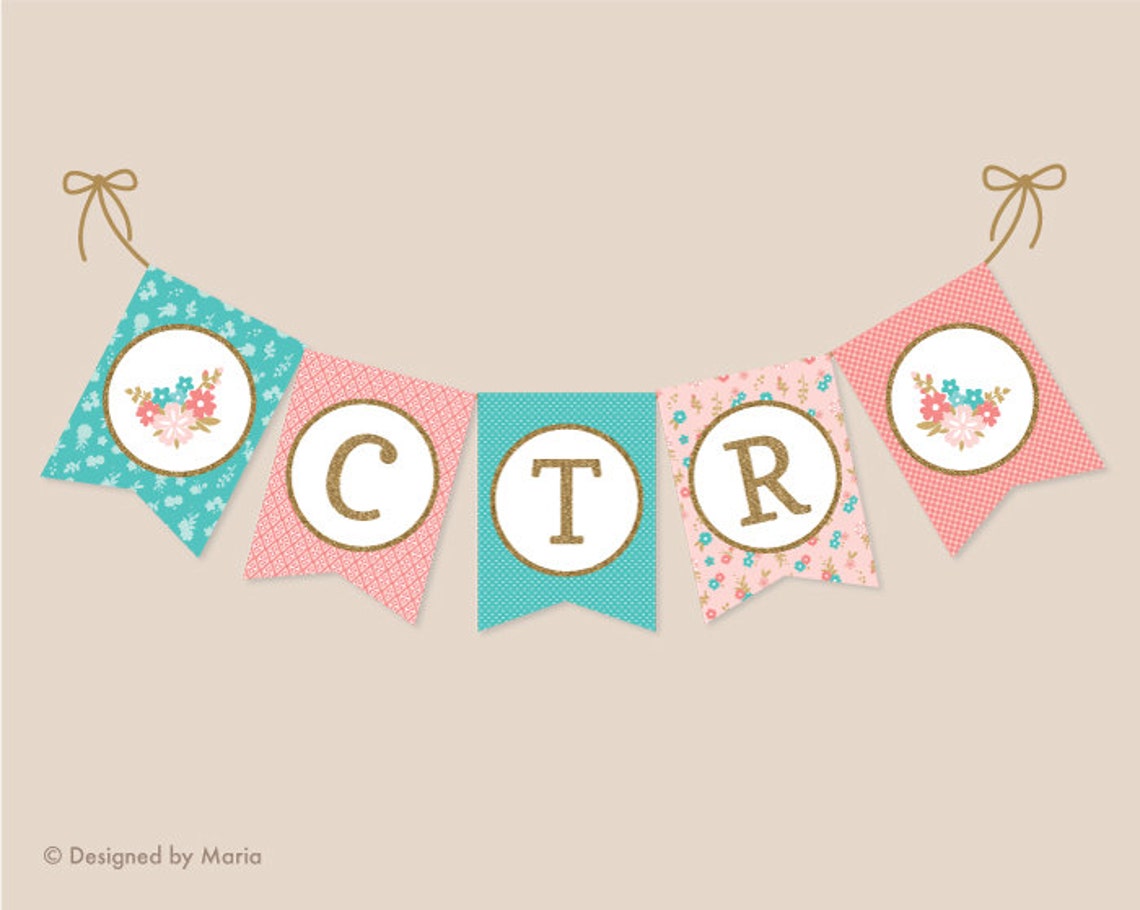 CTR Girl Banner: LDS Baptism, Great to Be 8, Baby Blessing, or Primary ...