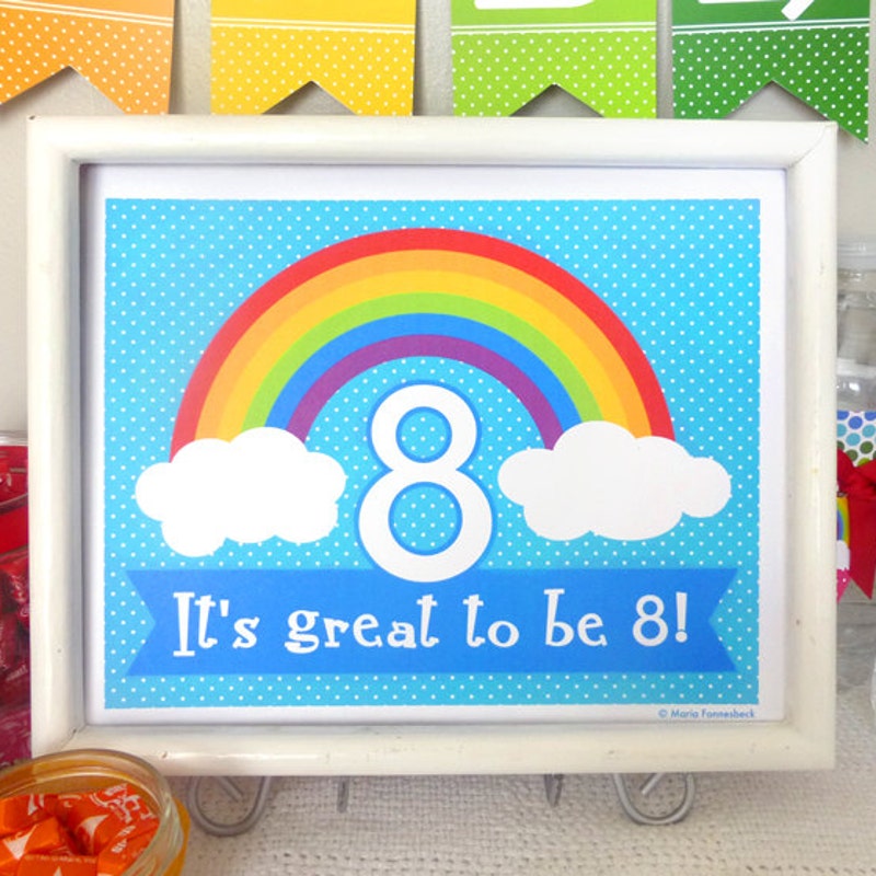 It is Great to Be 8 - Etsy