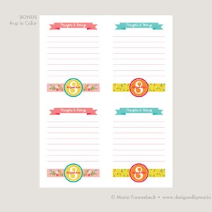 LDS Baptism Testimony Cards Printable: Floral Design -- Guests Write ...