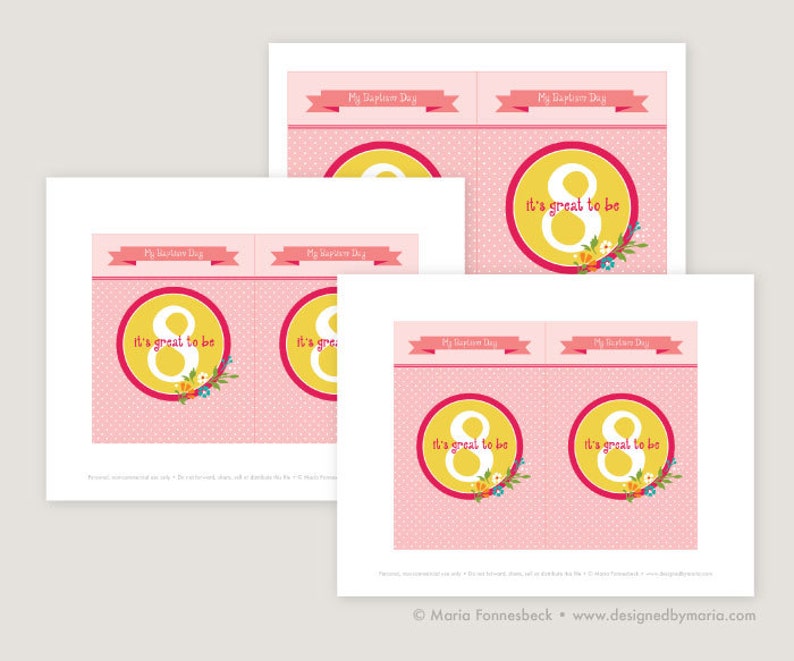 LDS Baptism Testimony Cards Printable With Cover: Floral Girl - Etsy