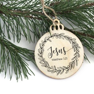 24 Names of Christ Printable Advent Ornaments for Christmas Gift ...
