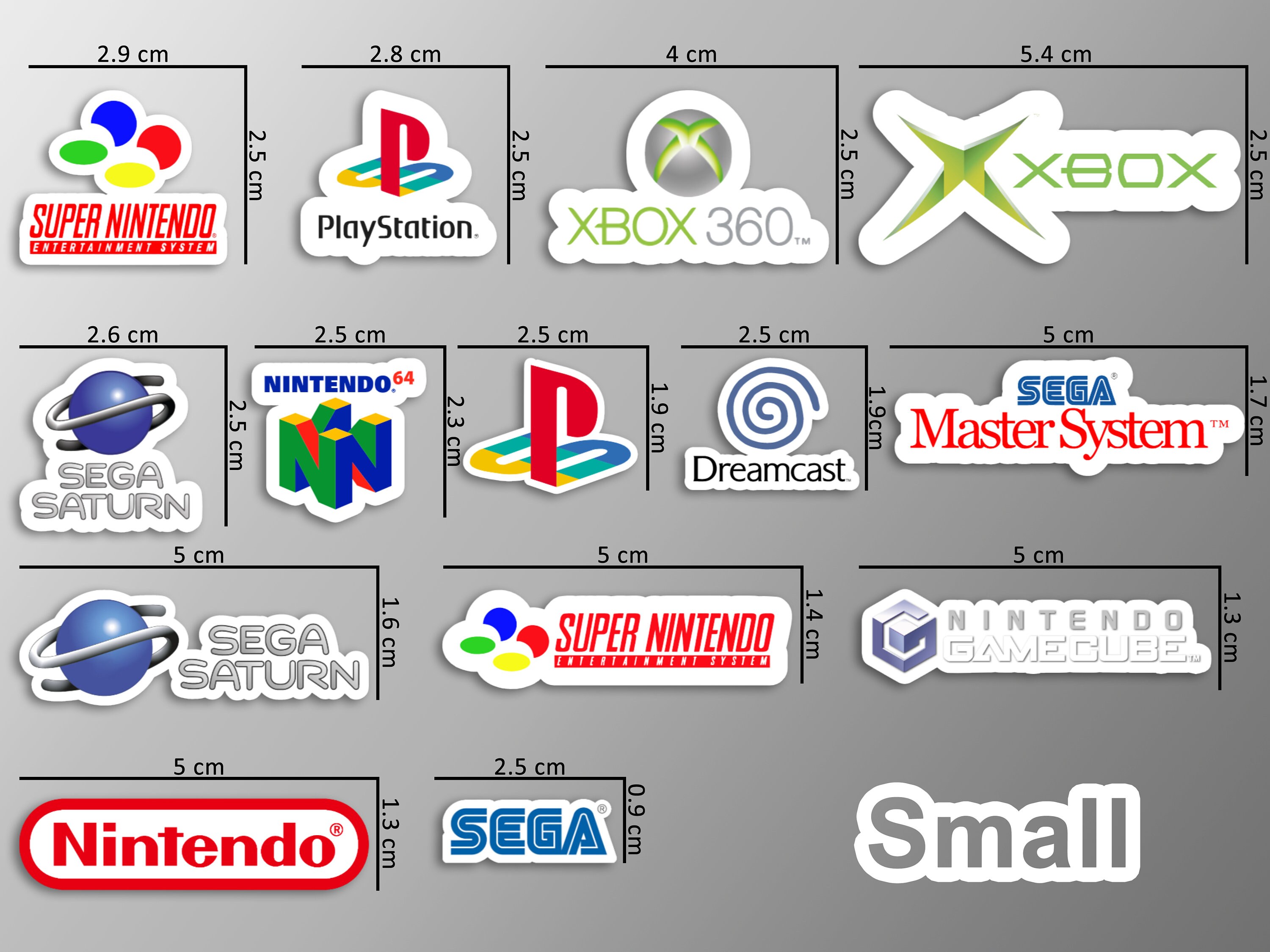 Retro Gaming Vinyl Stickers Logo Stickers Sega Dreamcast - Etsy UK