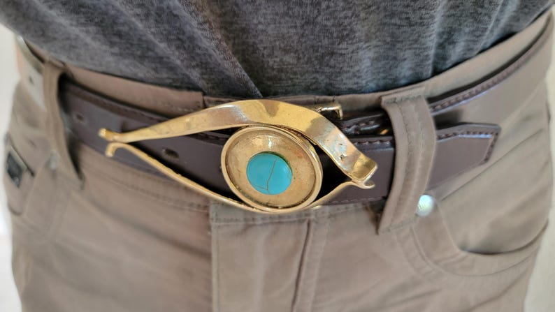 Eye of Horus Belt Buckle - Etsy