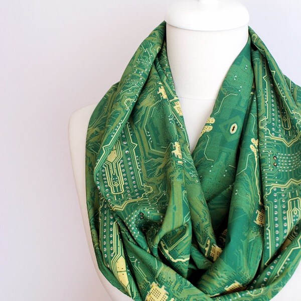 Geek Scarf - Etsy